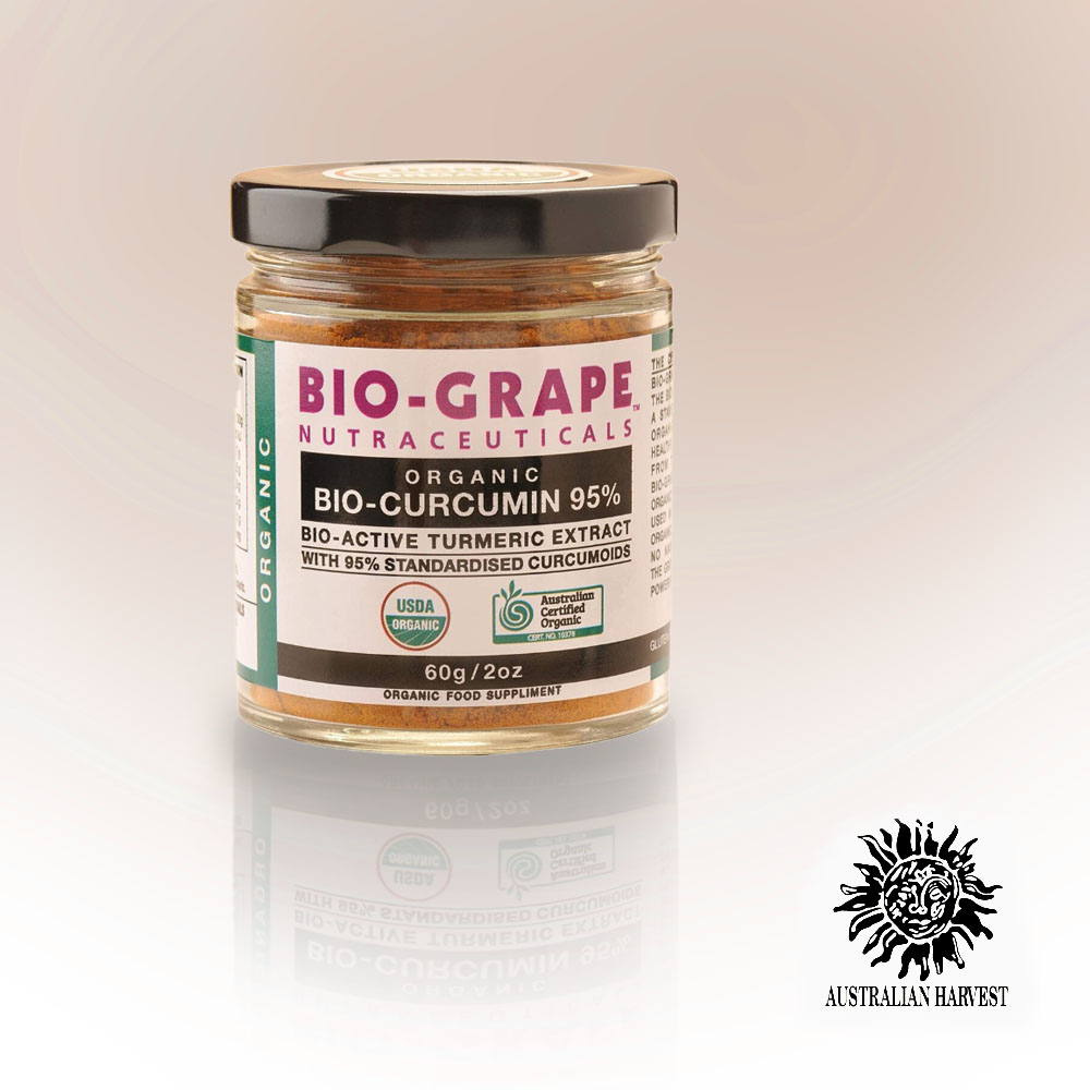 Bio-Grape Certified Organic Bio-Curcumin 95% 60g | Mega Health
